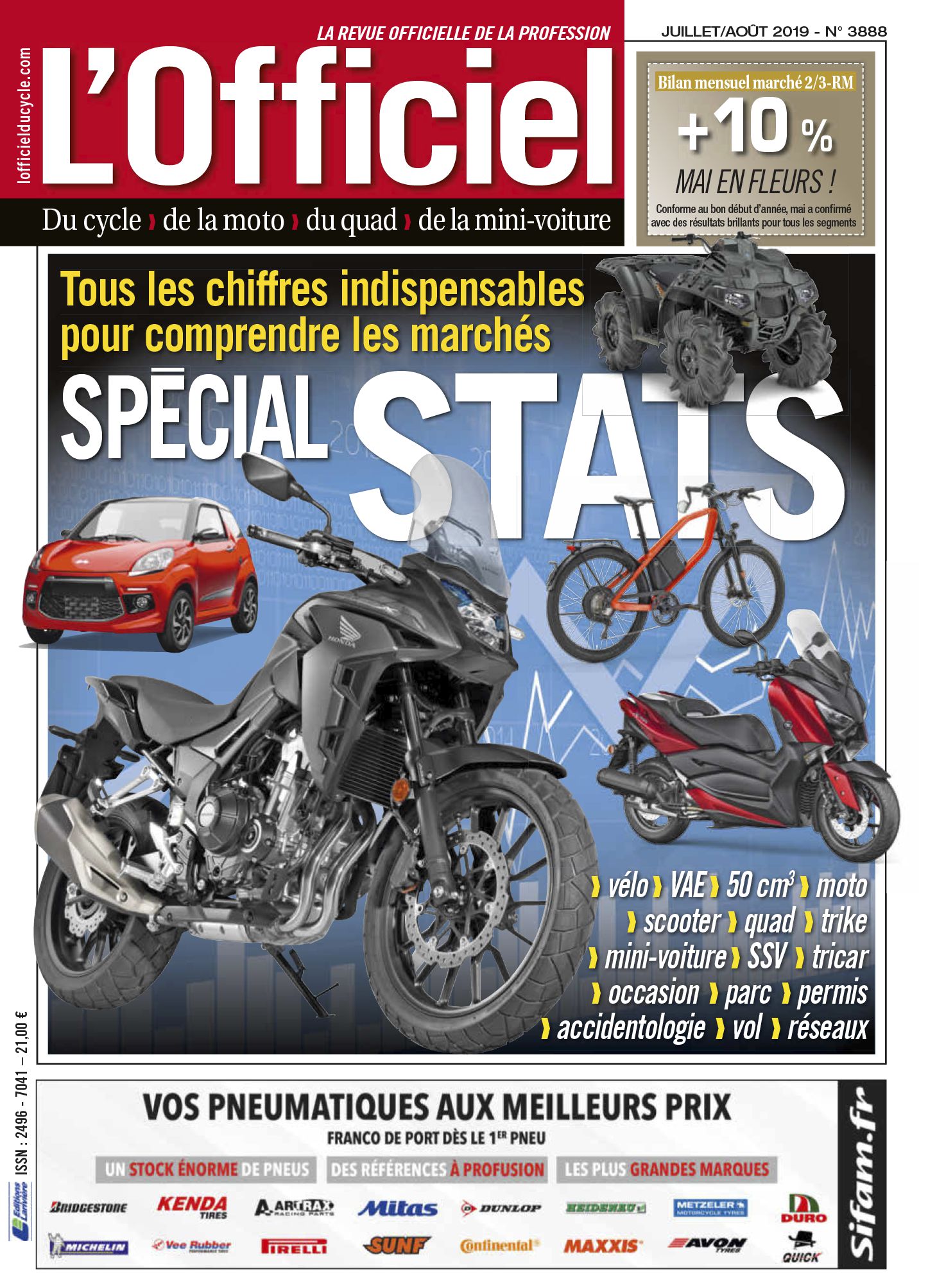 L'Officiel du Cycle | Abonnement magazine | Boutique Larivière